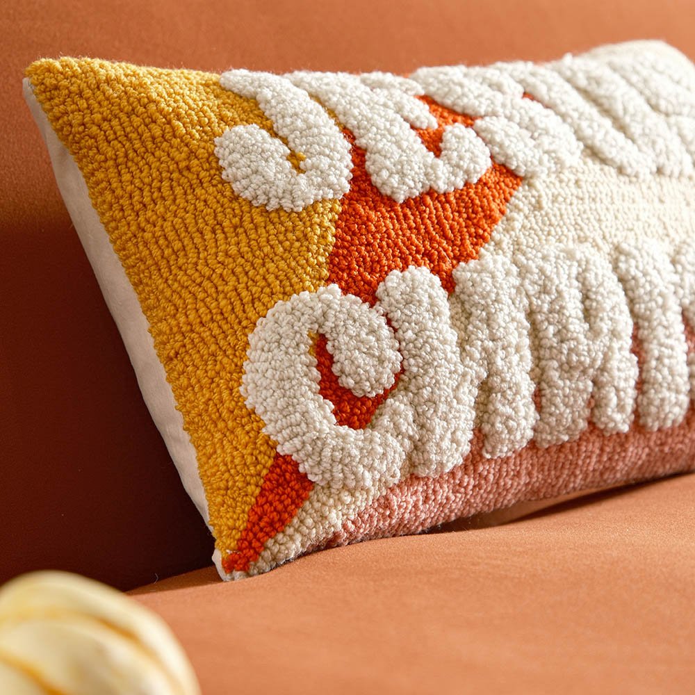 Fete Names of Jesus, Hand Tufted Throw Pillow-Jesus Christ, Romans 5:1 ...